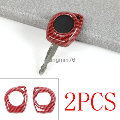 Red Carbon Fiber ABS Key Fob Cover Case Protector Shell For Suzuki ...