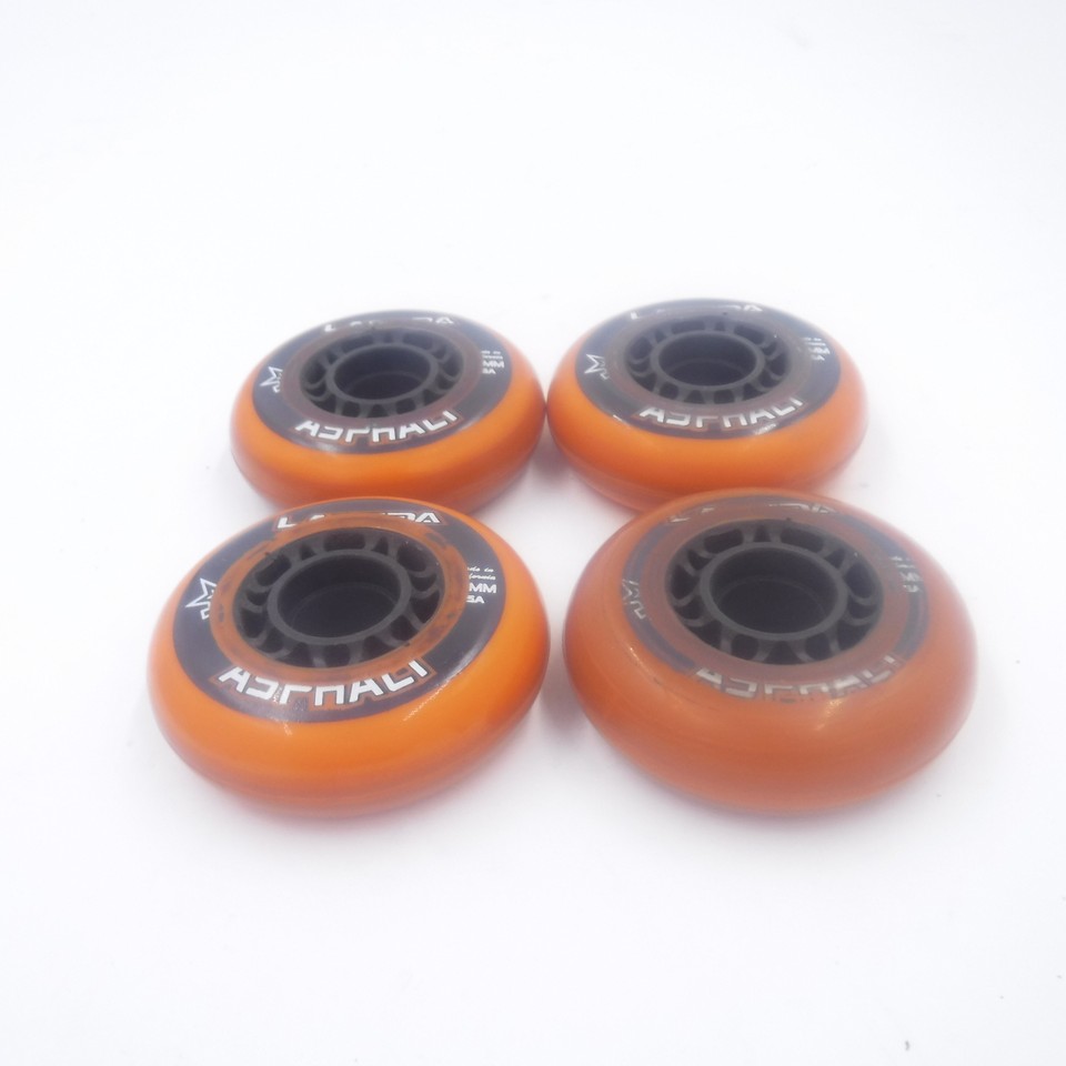 4 Pack Labeda Asphalt Outdoor Roller Blade Hockey Gripper Wheels 76mm ...