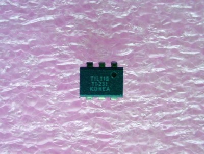 TIL118 OPTOCOUPLER 6 PIN PLASTIC DIP NEW NOS TIL 118 GENUINE Texas ...