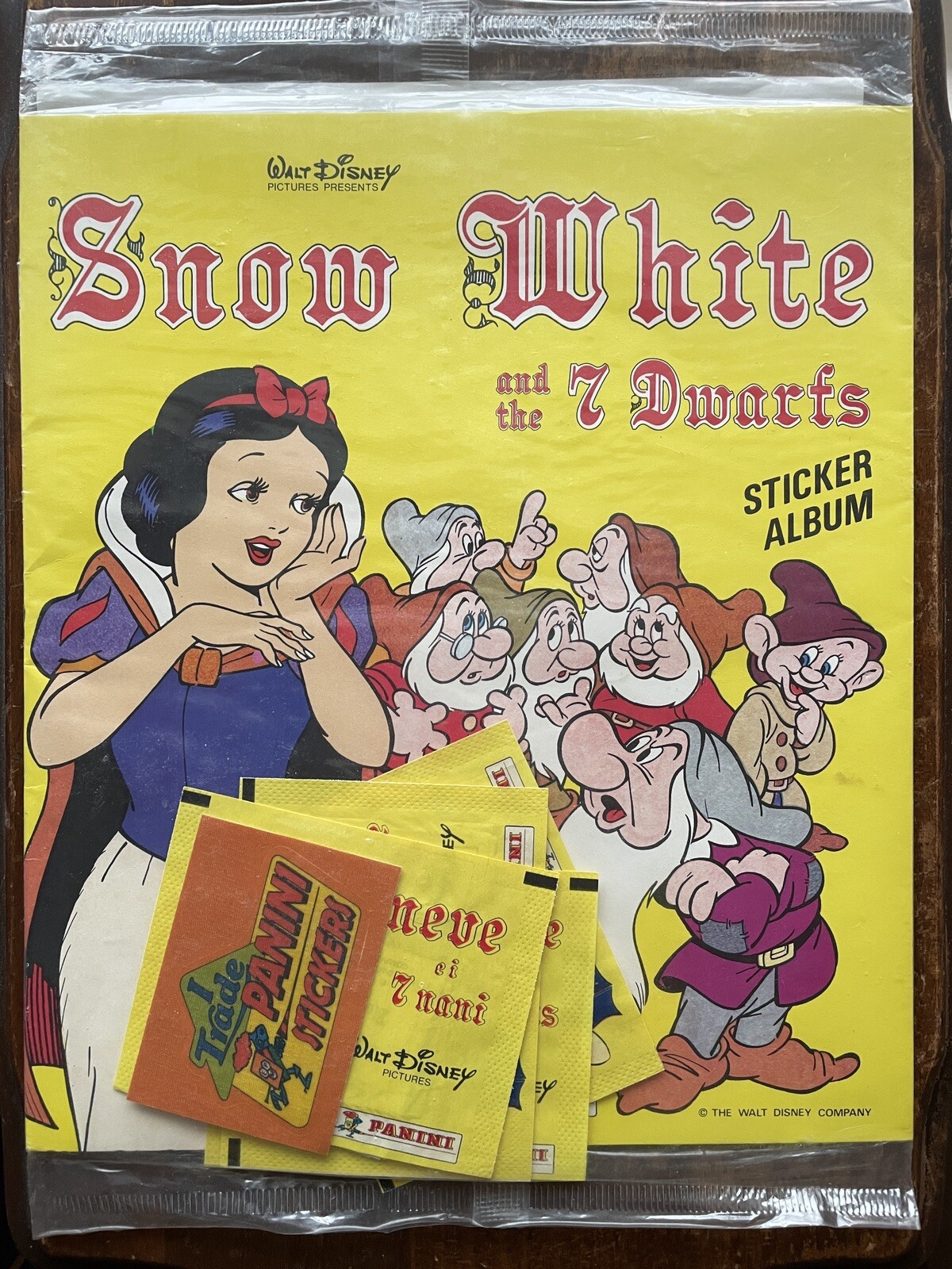 Vintage Disney Panini Snow White Collectible Stickers Album NOS | eBay
