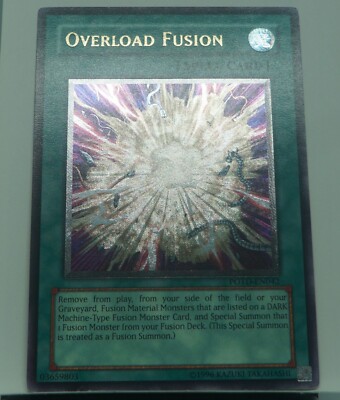 YUGIOH OVERLOAD FUSION POTD-EN042 ULTIMATE RARE UNLIMITED NEAR MINT | eBay