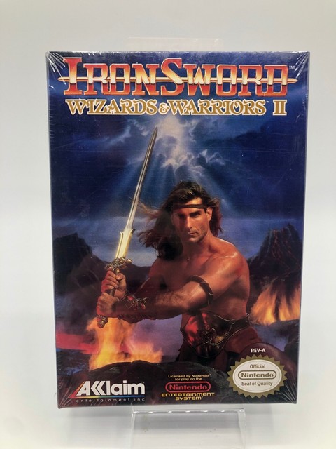 IronSword: Wizards & Warriors II (Nintendo Entertainment System, 1989 ...