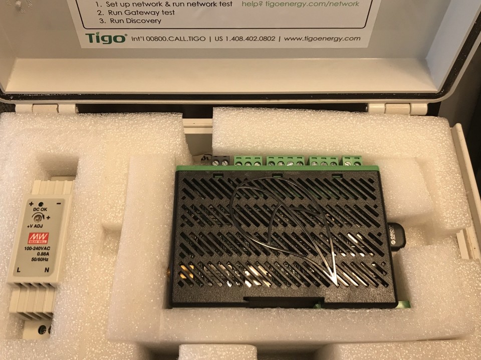 NEW Boxed TIGO ADVANCED Transmitter Combo Set CLOUD CONNECT CCA Tap ...