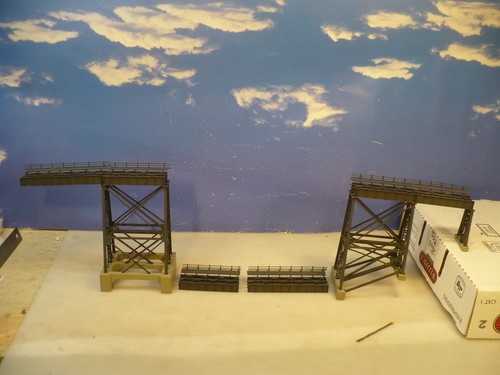 HO BRASS Overland Deck Bridges w/Supports F/P NO RESERVE | eBay