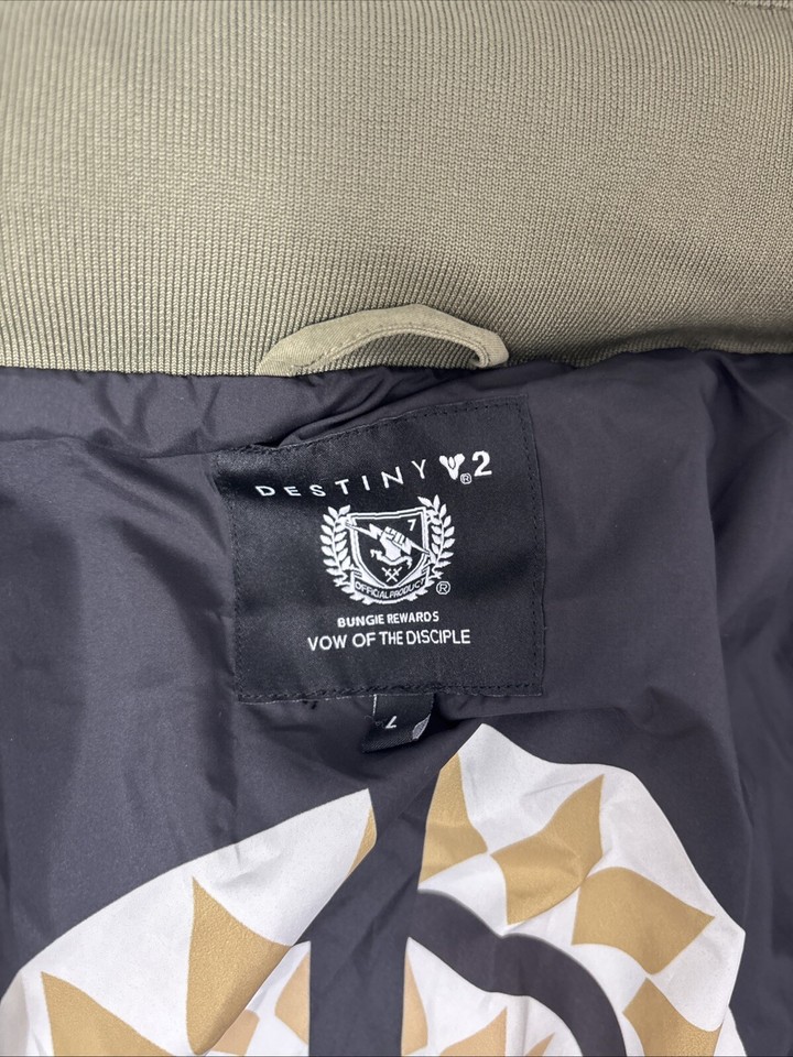 Destiny 2 Jacket Size Large Vow of the Disciple Raid RARE Preserve ...