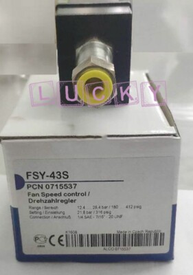 1PC New For EMERSON Fan Speed Controller FSY-43S 12.4...28.4bar + Line ...