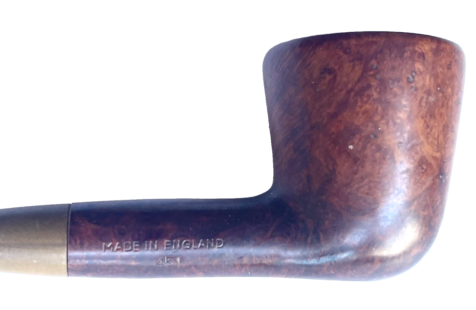 ORIGINAL VINTAGE DUBLIN SHAPE 6" BRIAR ESTATE PIPE MODEL 451 MADE IN ...