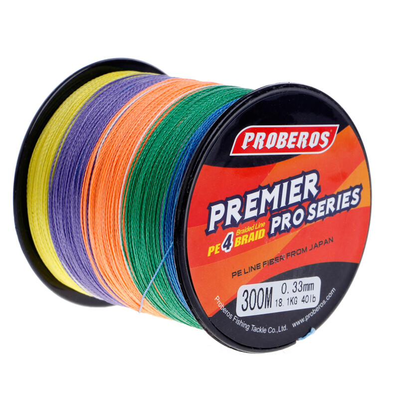 Super Strong PE Multifilament Braided Fishing Line 4 Strands Cord 6LB ...