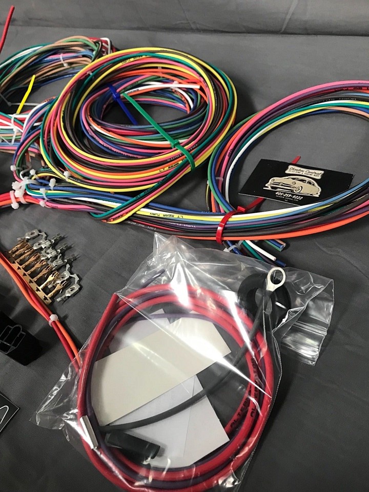 Rebel Wire 12 Volt Wiring Harness, 9+3 Circuit Universal Kit, Made in ...