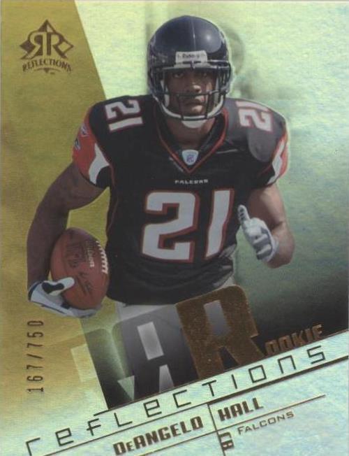 2004 Upper Deck Reflections - Rookie Reflections DeAngelo Hall #173 / ...