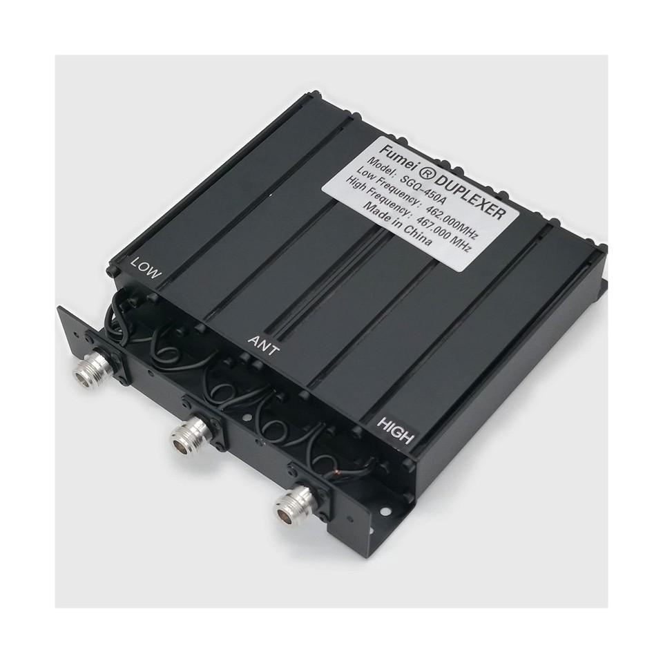 Fumei UHF 400-470MHz 50W Duplexer for Radio Repeater with Preset Low ...