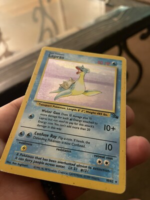 Pokémon TCG Lapras Fossil 10 Holo Unlimited Holo Rare | eBay