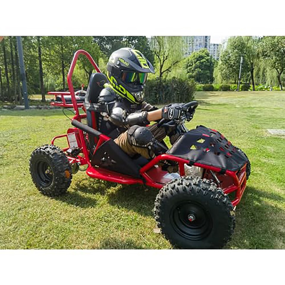 X-PRO Rover 50 Go Kart Gas Powered Off Road Pull Start Rear Disc Brake ...