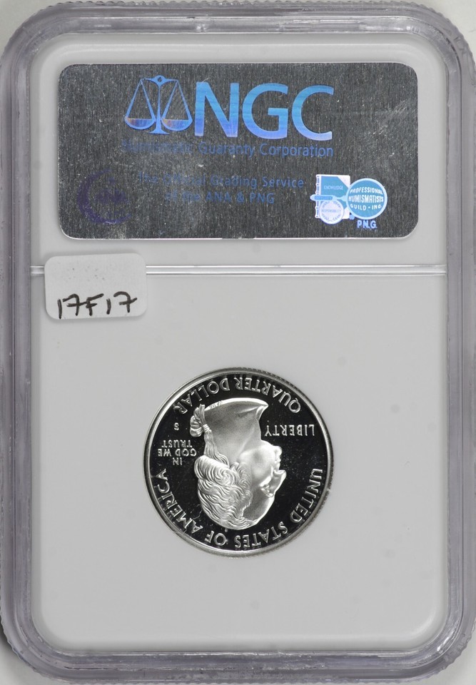 2000-S Proof SILVER South Carolina State Quarter 25c NGC PF70 UCAM ...