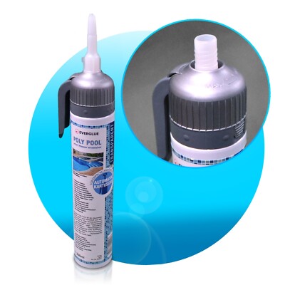 1K MS Polymer Poolkleber UV-beständig transparent 200ml ...