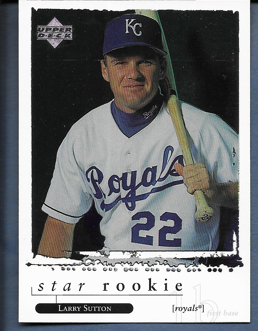 1998 Upper Deck Star Rookie Larry Sutton #599 ROYALS NM | eBay