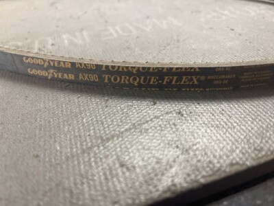 Goodyear AX90 Torque Flex Notched V-Belt | eBay