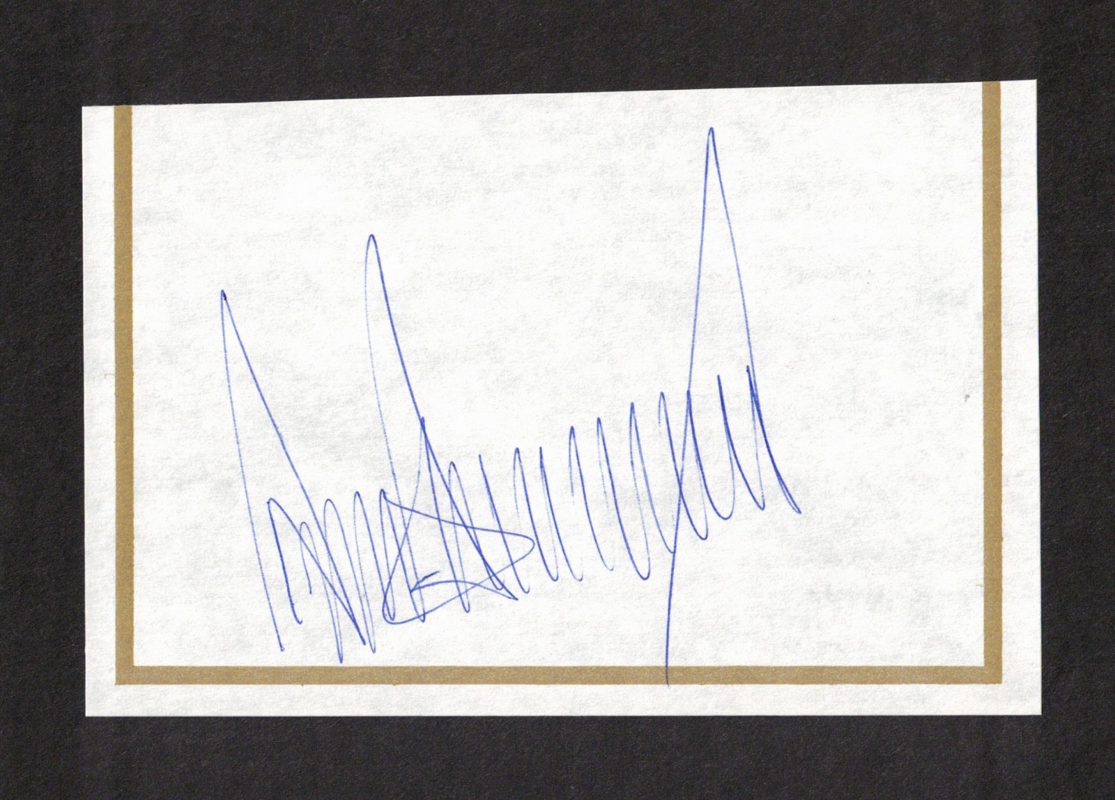 Donald Trump United States President Original Signed Autograph Cut ...