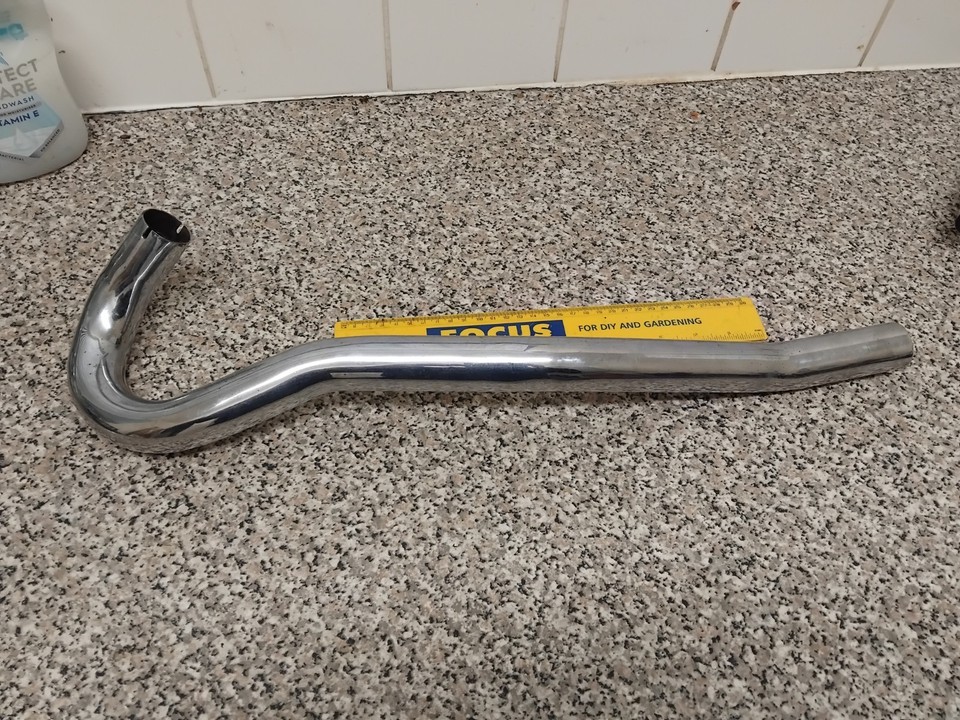 Triumpg Tiger Cub exaust pipe | eBay UK