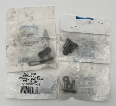 Diamond Chain Company C-4550CL-16 Spring Clip Connecting Link for 530 ...