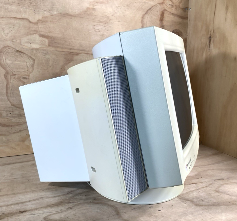 Vintage Packard Bell Model 1020 Monitor w/ Speakers BBE SRS (1996 ...