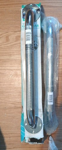 Medline ADA Compliant Knurled Grab Bar -18 in. x 1-1/4 in. bath safety ...