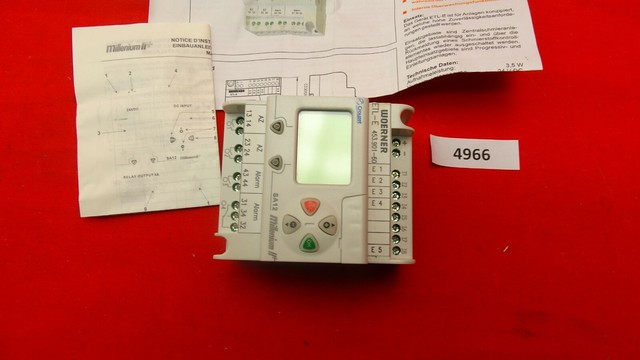SPS Control Unit Crouzet Sa12 Millenium II 88 950 041 - Woerner 453.901 ...