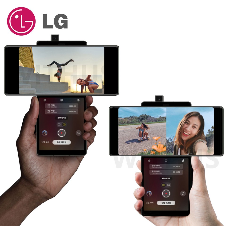 [USED] LG WING 5G Swivel LM-F100N Unlocked 8GB/128GB Snapdragon 765 ...