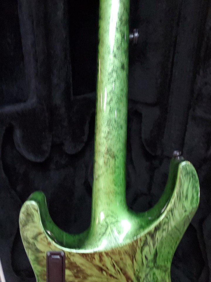 Jackson SL3MG GSW Soloist rare GREEN SWIRL FLOYD ROSE & DELUXE CASE S ...