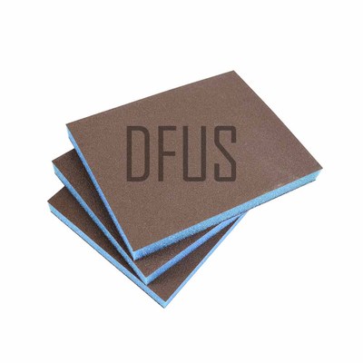 DOUBLE SIDED SANDING PADS FOAM BACKED 220 or 180 GRIT - ANY QUANTITY ...