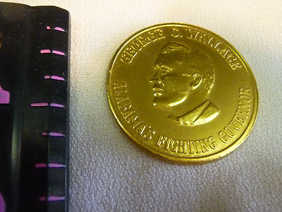 GEORGE C. WALLACE TOKEN ALABAMAS FIGHTING GOVERNOR | eBay