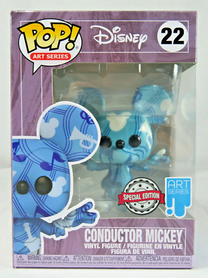 Conductor Mickey Mouse Art SE 22 Funko Pop Vinyl New in Mint Box ...