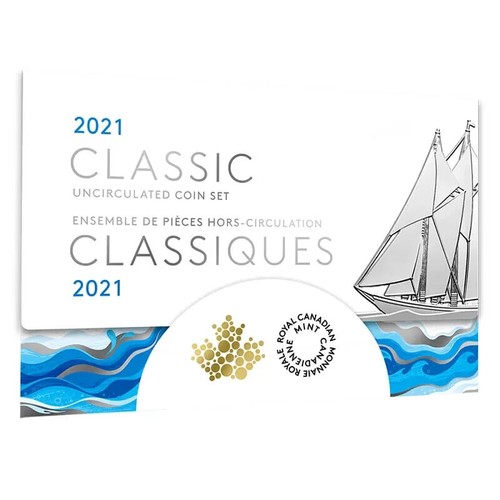 2021 Classic Canadian Uncirculated Coin Set in Original RCM Packaging ...