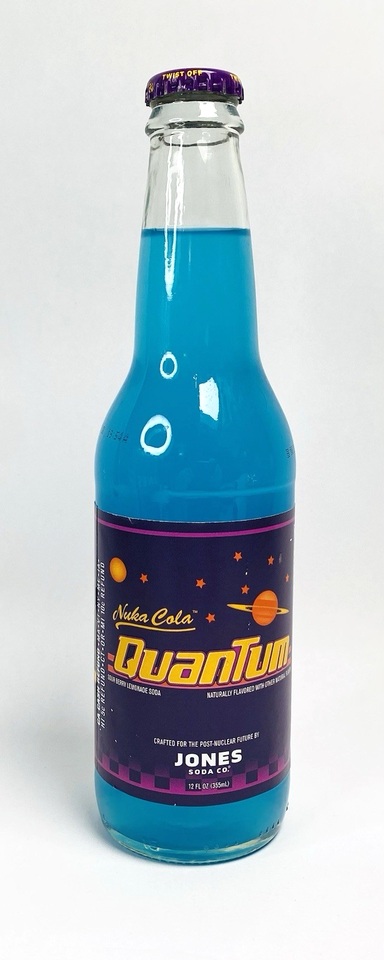 Fallout Nuka-Cola Quantum Jones Soda Official Berry Flavored Drink 12PK ...