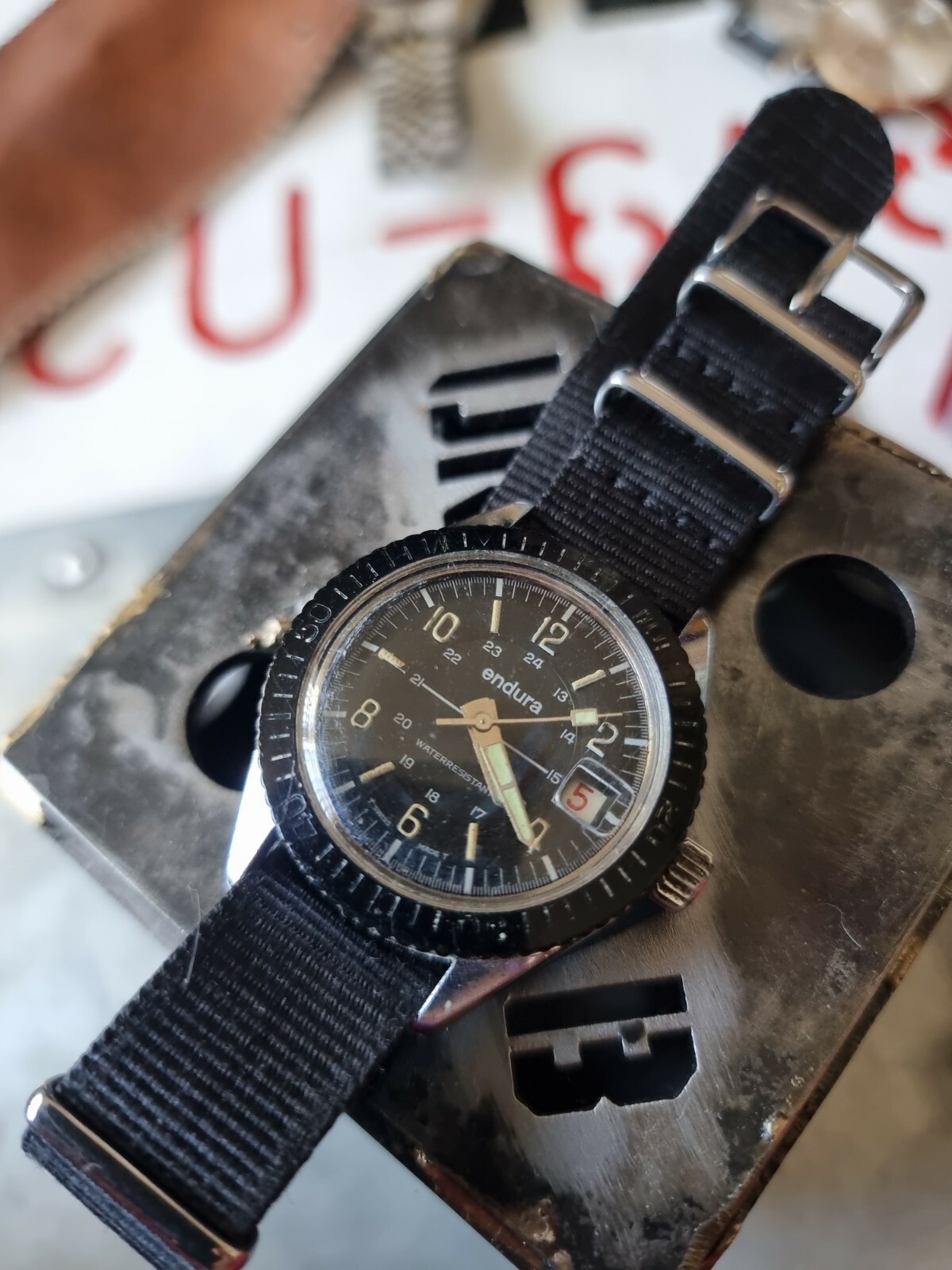 endura watch.... Divers style.....60s... | eBay