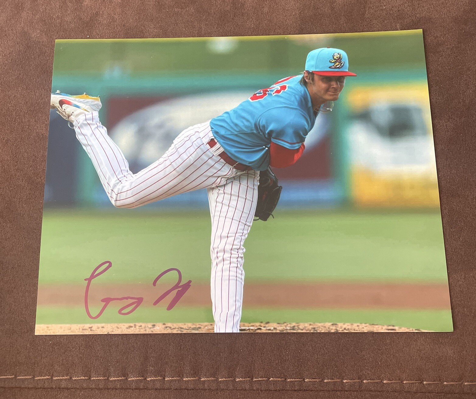 George Klassen Philadelphia Phillies Signed Autographed 8x10 Photo Top ...