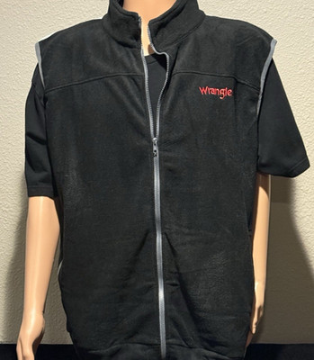 Wrangler Trail Vest BIG-TALL / Fleece Lined / Full Zip /Zip Pockets ...