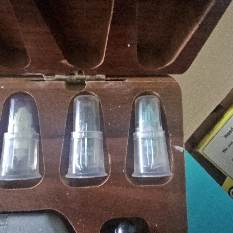 Vintage Testor AZTEK Airbrush Set A4709 In Walnut Box | eBay