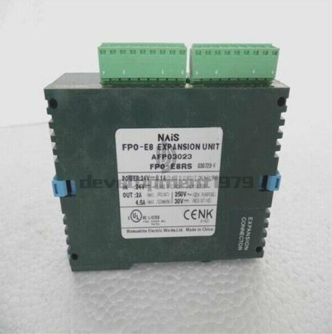 1PC Used Panasonic Plc Expansion Unit FP0E8RS FP0-E8RS AFP03023 Tested ...