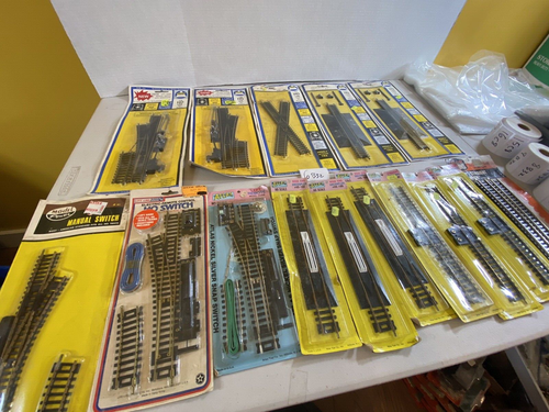 Atlas, Model power, Life-Like, and RHM midel train rails HO scale lot ...