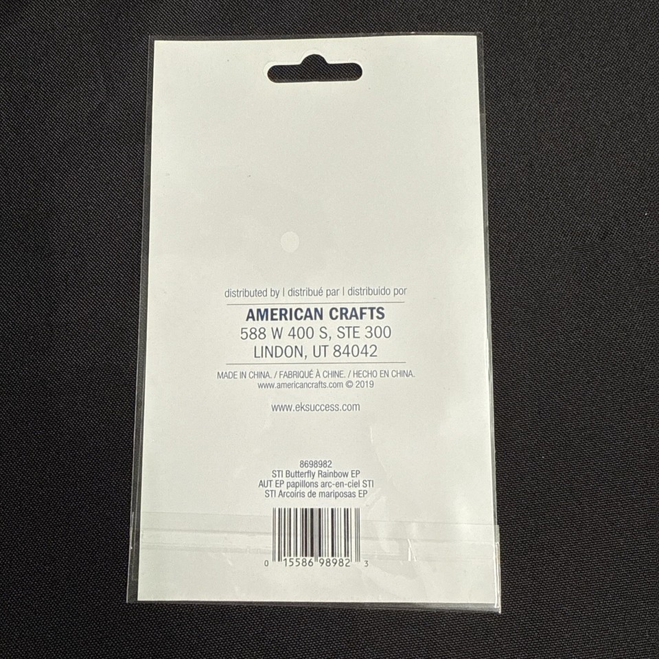 Sticko Raised Channel Epoxy Stickers-Butterfly Rainbow 15586989823| eBay