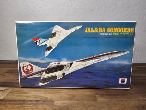 New Sealed Nitto Model Kit 492 1:200 Scale JAL & BA Concorde British ...