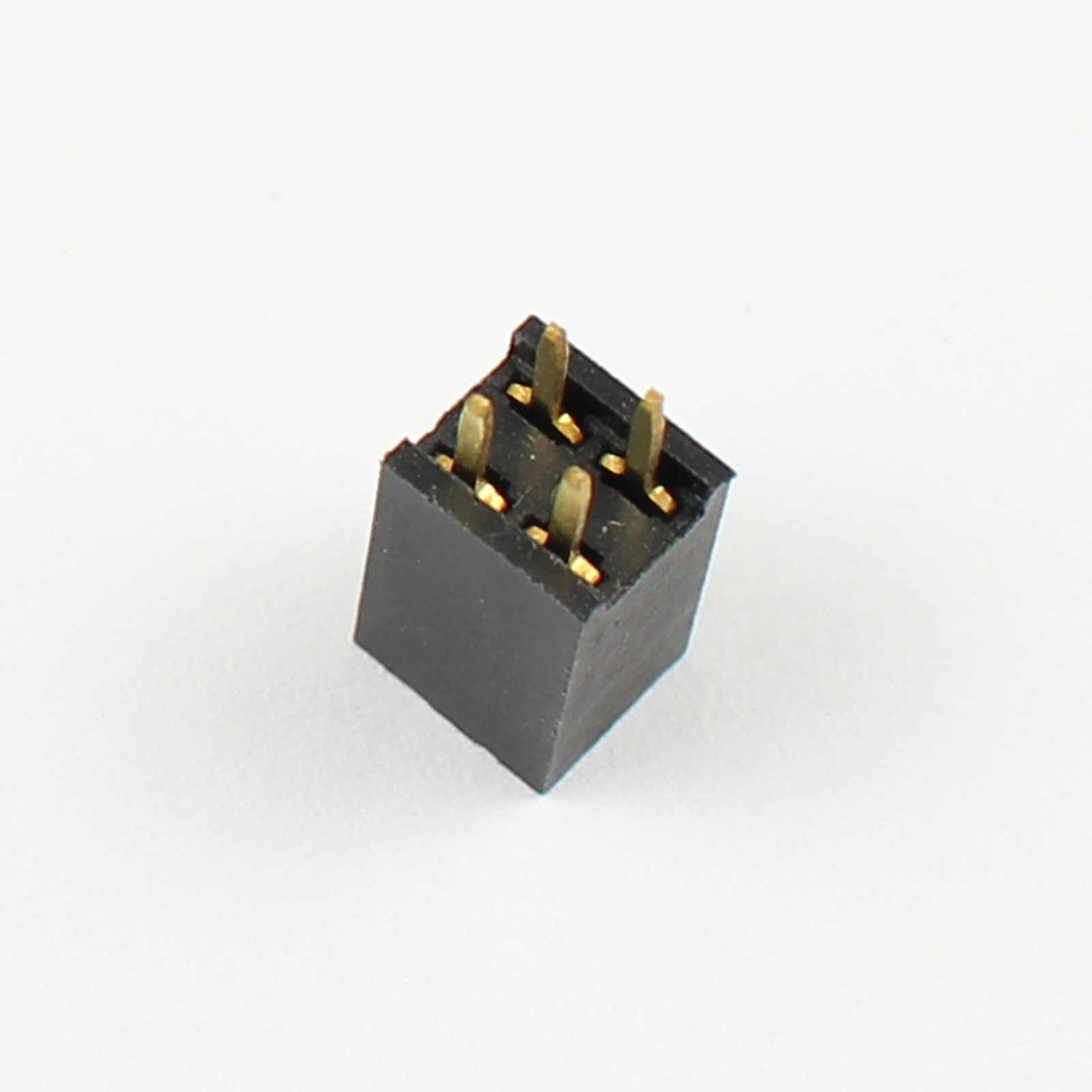 20Pcs 2.54mm Pitch 2x2 Pin 4 Pin Female Double Row Straight Pin Header ...