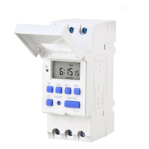 Electronic Weekly 7 Days Programmable Digital TIME Relay Timer Switch ...