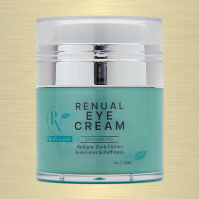 EYE CREAM Gel w/Hyaluronic Acid, Matrixyl, Stem Cells for Puffiness ...