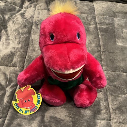 1992 Happiness Aid Well Made Purple Dinosaur Bootleg Barney Plush ...