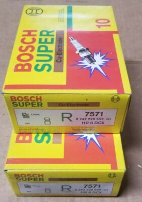 Bosch Super 7571 HR8DCX 0242229559076 Spark Plug - Make offer for more ...