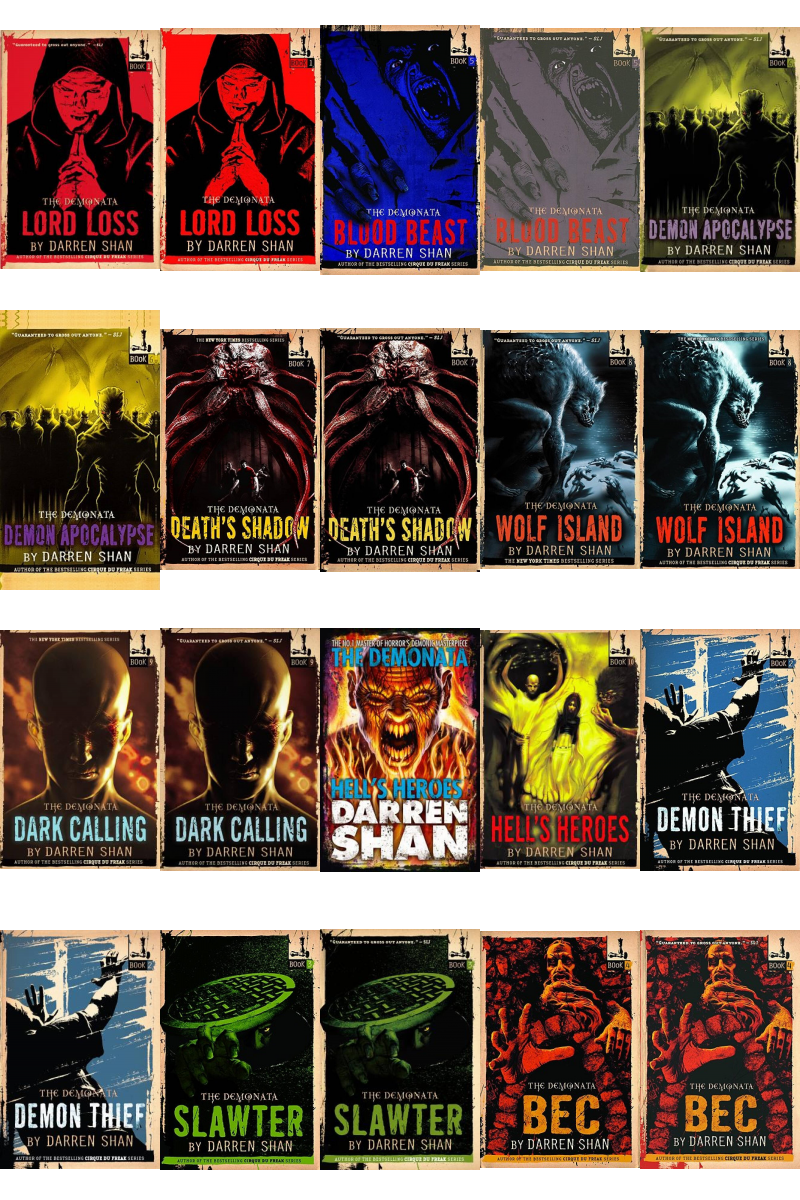 The Demonata Series All 10 Books in Paperback 9780316012331 | eBay