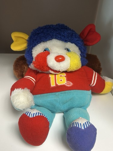 1986 Popples Touch Down Football Sports Plush Stuffed Vintage Mattel ...
