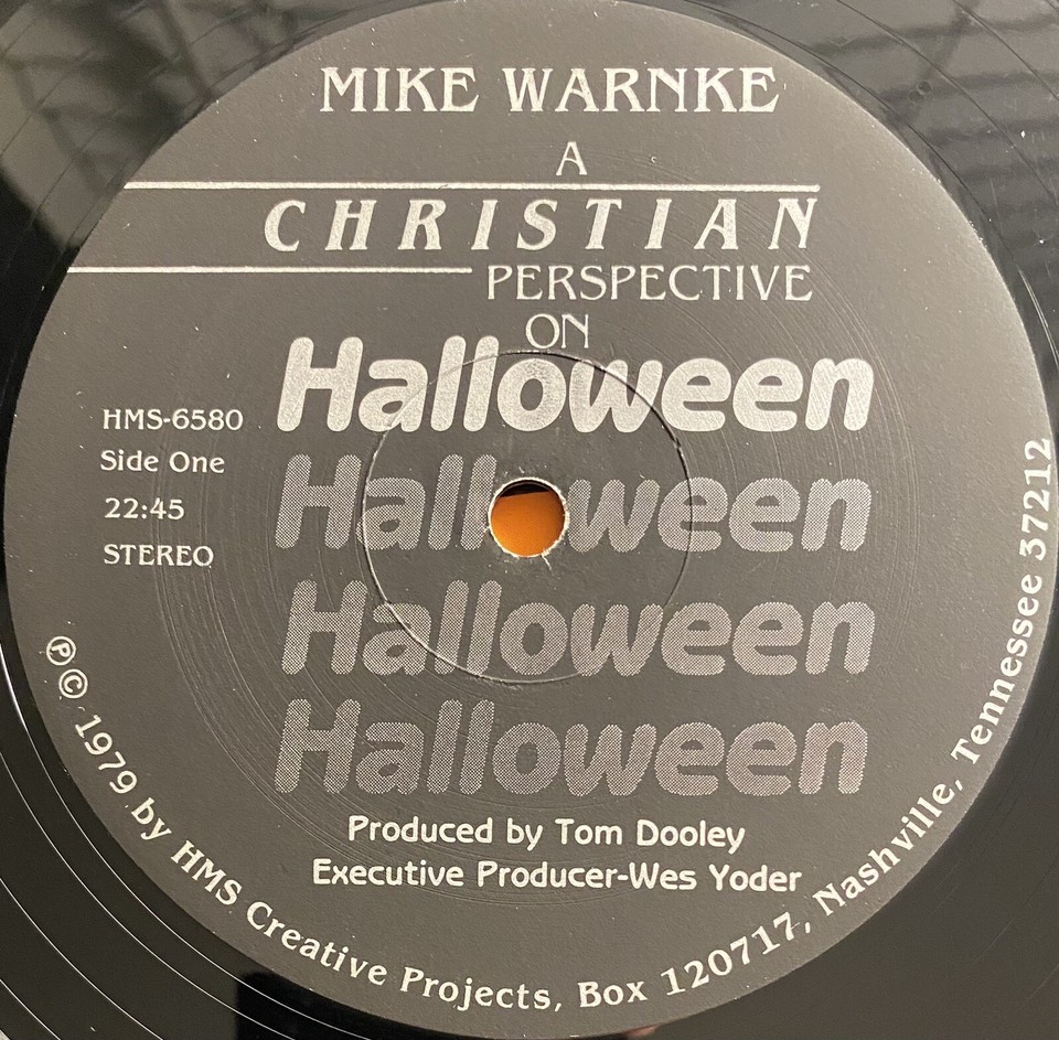Mike Warnke A Christian Perspective On Halloween LP Rare Vinyl 1979 VG ...